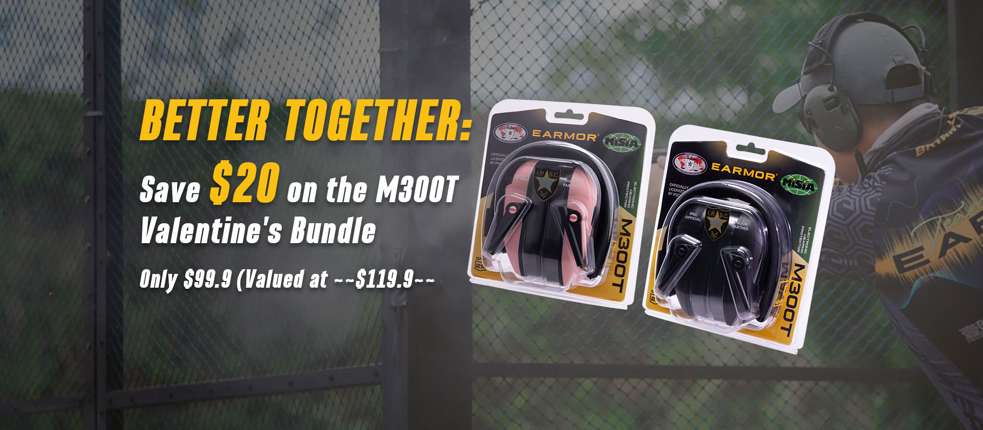 M300T Valentine’s Set for Valentine's Day 20% Off | Earmor